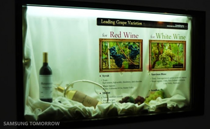 Clearly Ahead: Transparent LCD Display by Samsung – Samsung Global Newsroom