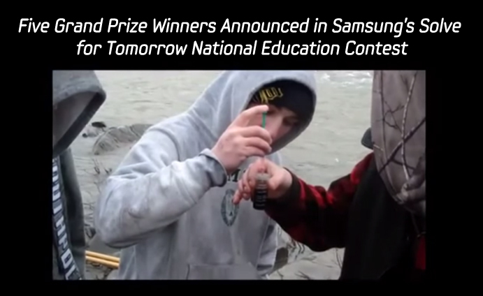 Five Grand Prize Winners Announced in Samsung’s Solve for Tomorrow ...