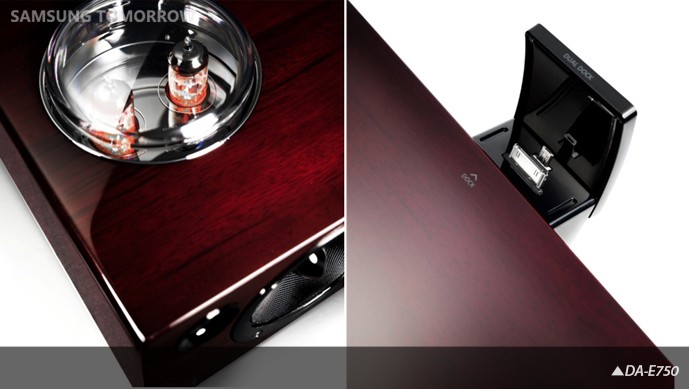 Samsung kicks off wireless audio with dock featuring vacuum tube ...