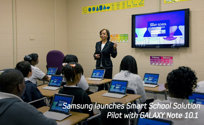 Samsung launches Smart School Solution Pilot with GALAXY Note 10.1 ...