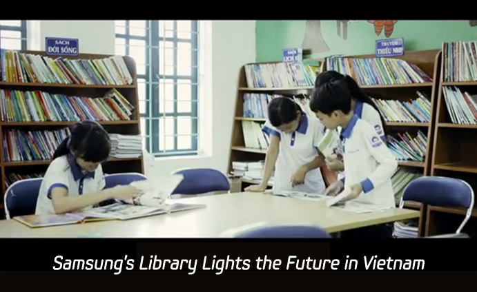 Samsung’s Library Lights the Future in Vietnam – Samsung Global Newsroom