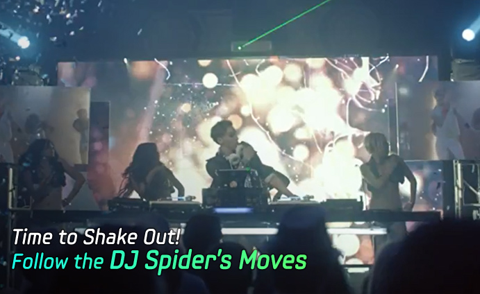 Time to Shake Out! Follow the DJ Spider’s Moves – Samsung Global Newsroom