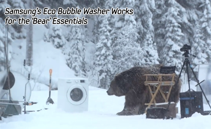 Samsung’s Eco Bubble Washer Works for the ‘Bear’ Essentials – Samsung ...
