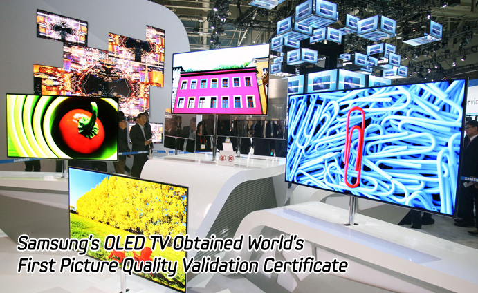 Samsung’s OLED TV Obtained World’s First Picture Quality Validation ...