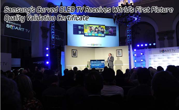 Samsung’s Curved OLED TV Receives World’s First Picture Quality ...
