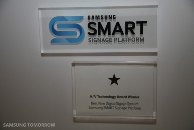 Samsung Demonstrates Digital Signage Leadership with Four Industry ...