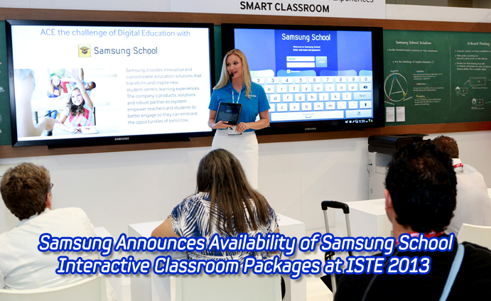 Samsung Announces Availability of Samsung School Interactive Classroom ...