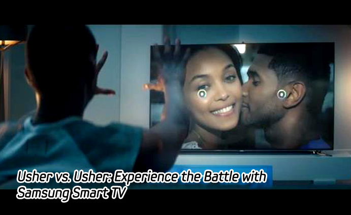 Usher vs. Usher: Experience the Battle with Samsung Smart TV – Samsung ...