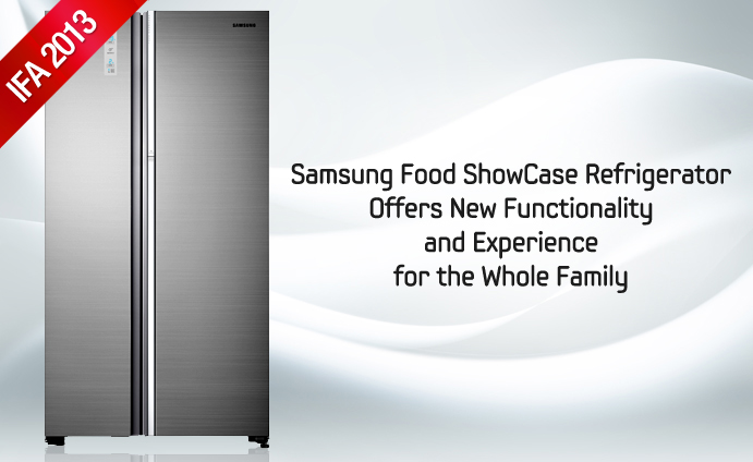 Samsung Food ShowCase Refrigerator Offers New Functionality and ...