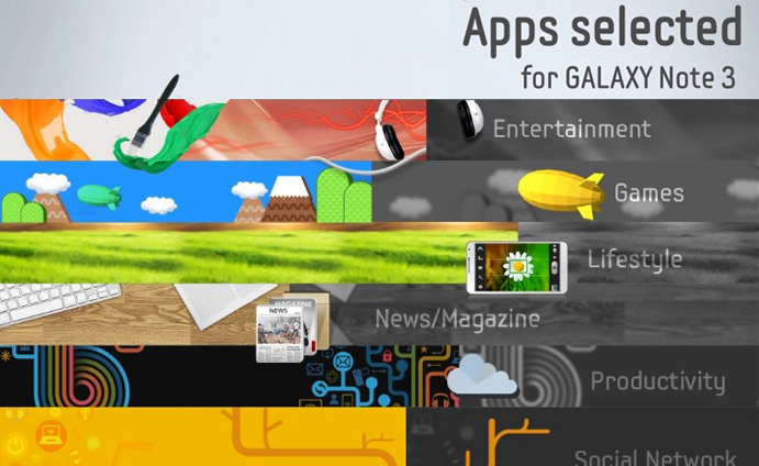 Apps selected for GALAXY Note 3 – Samsung Global Newsroom