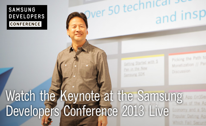 Watch the Keynote at the Samsung Developers Conference 2013 Live ...