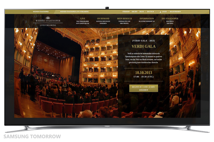 Vienna State Opera Livestreaming: Samsung Brings Performances Worldwide ...