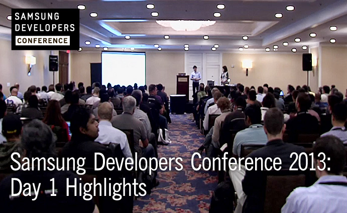 Day 1 Highlights: Samsung Developers Conference 2013 – Samsung Global ...