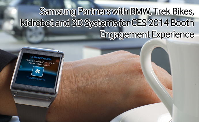 Samsung Partners with BMW, Trek Bikes, Kidrobot and 3D Systems for CES ...