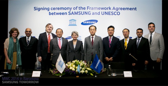 Samsung and UNESCO Announce First Global Partnership – Samsung Global ...