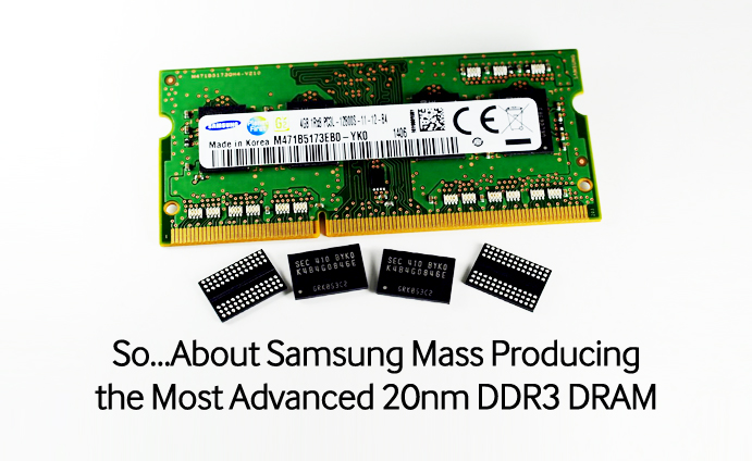 Samsung Begins To Produce DRAM Using 20nm Process Technology KitGuru ...