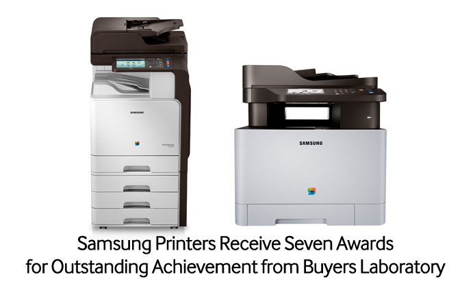 Samsung Printers Receive Seven Awards for Outstanding Achievement from ...
