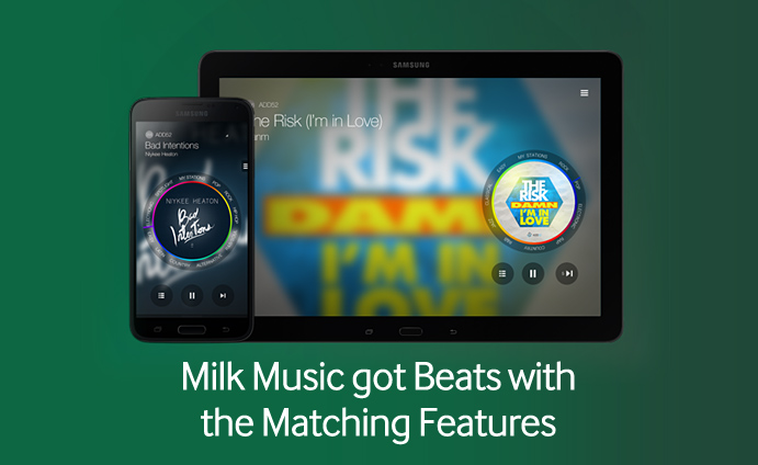 Milk Music got Beats with the Matching Features – Samsung Global Newsroom
