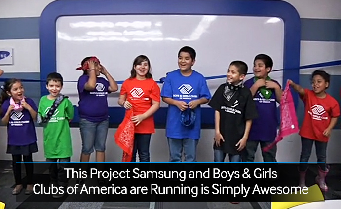 This Project Samsung and Boys & Girls Clubs of America are Running is ...
