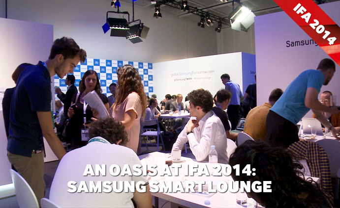 An Oasis at IFA 2014: Samsung Smart Lounge – Samsung Global Newsroom