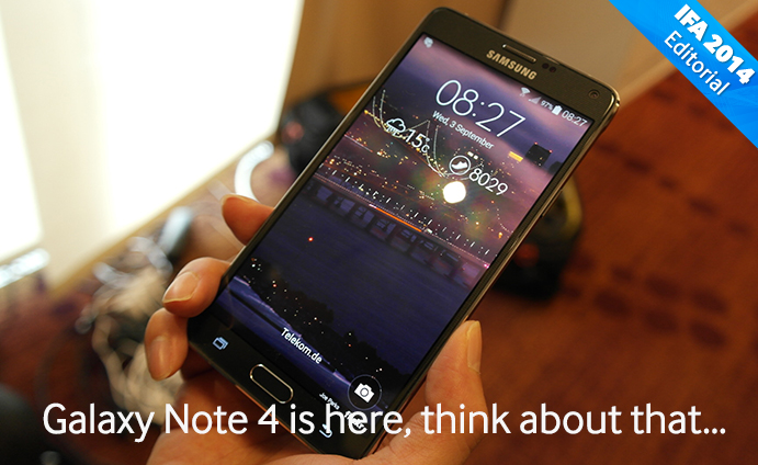 Galaxy Note 4 is here, think about that… – Samsung Global Newsroom
