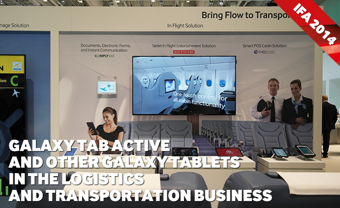 Galaxy Tab Active and other Galaxy Tablets in the logistics and ...