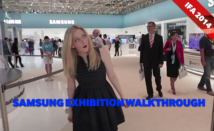 Samsung Exhibition WALKTHROUGH at IFA 2014 – Samsung Global Newsroom