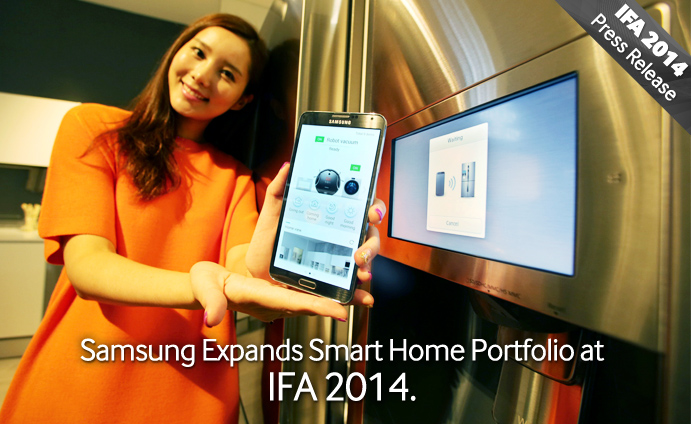 Samsung Expands Smart Home Portfolio at IFA 2014 – Samsung Global Newsroom