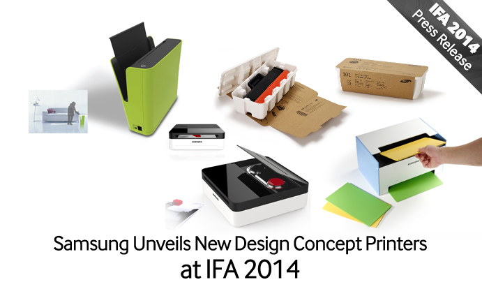 Samsung Unveils New Design Concept Printers at IFA 2014 – Samsung ...