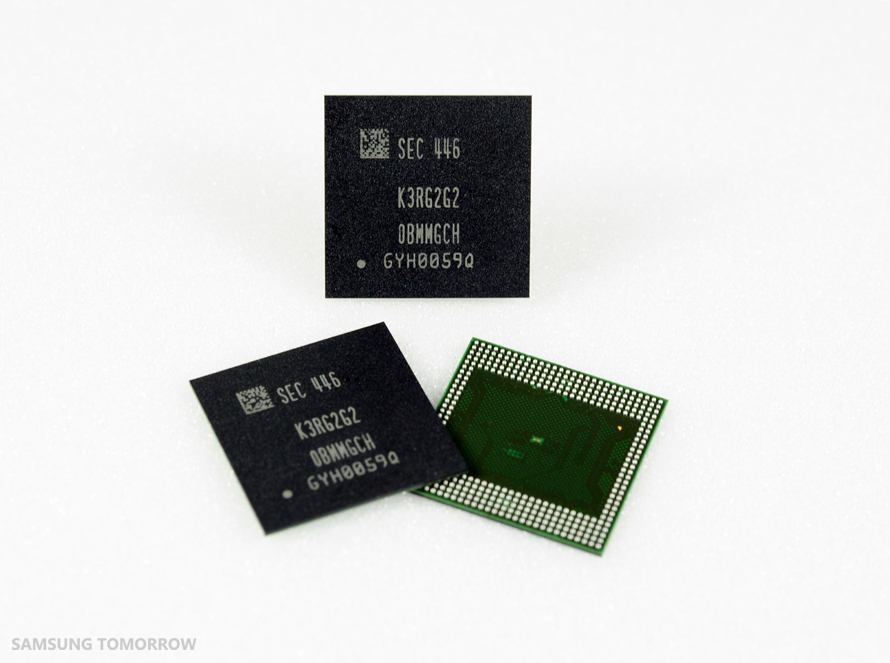 Samsung Electronics Starts Mass Production of Industry’s First 8-Gigabit LPDDR4 Mobile DRAM ...