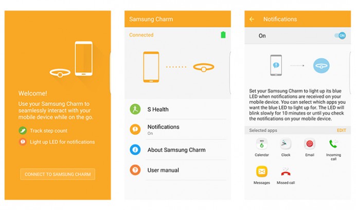 Samsung’s New Lifestyle Band to “Charm by Samsung” Users with Unique ...
