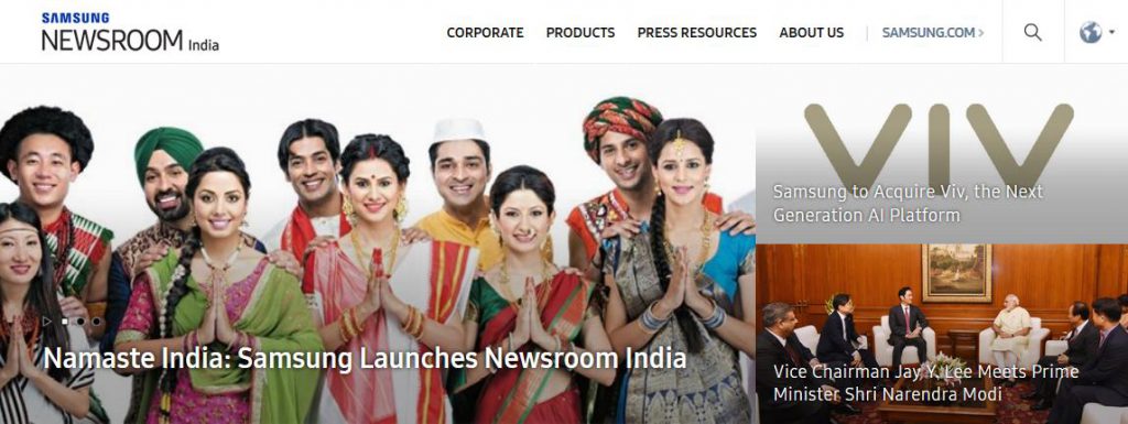 Samsung Launches Samsung Newsroom India – Samsung Global Newsroom