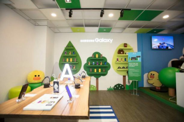 Samsung x LINE FRIENDS Accessories for Galaxy A Showcased at Pop-Up ...