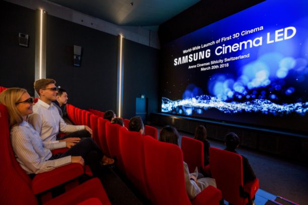 Samsung Debuts World’s First 3D Cinema LED Screen Theater in ...