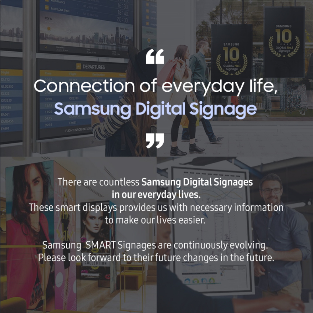 [Samsung’s Digital Signage Innovations] ① How Digital Signage Impacts ...