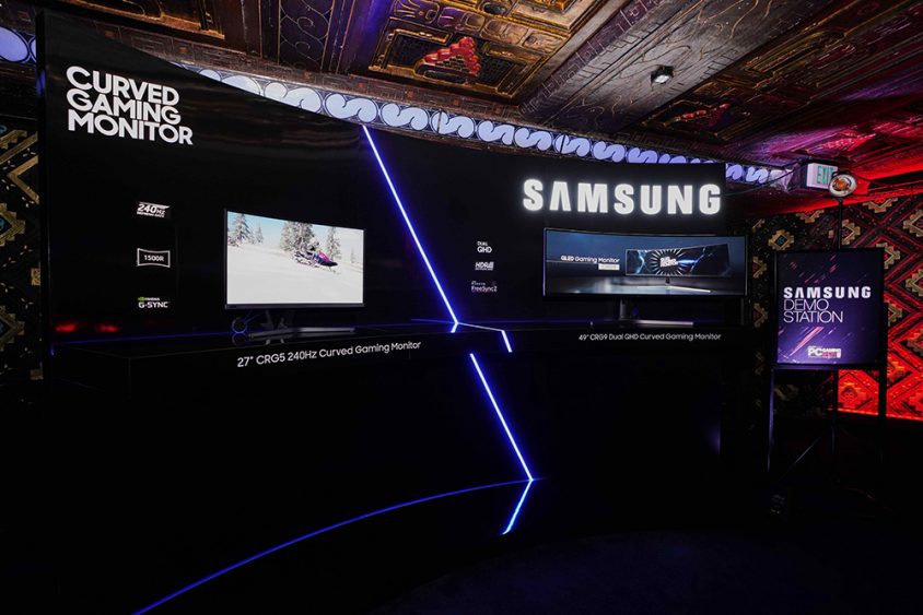 Samsung Introduces 240Hz G-Sync Compatible Curved Gaming Monitor CRG5 ...