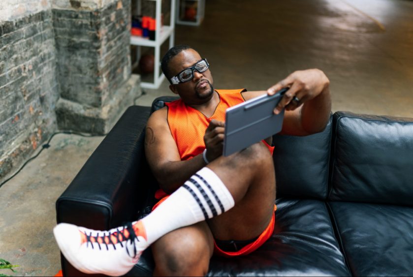 Professional-Football-Player-Turned-Social-Media-Icon Cream E. Biggums ...