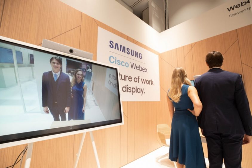 Samsung and Cisco Webex Preview the Future of Work at ISE 2020 ...