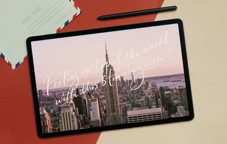 Travel Throwbacks: Reminiscing with Calligraphy on the Galaxy Tab S7 ...