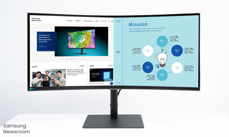 How Samsung’s High-Resolution S65UA Monitor Makes Working From Home ...