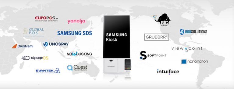 Samsung Unveils All-In-One Kiosk for Contactless Ordering and Payment ...