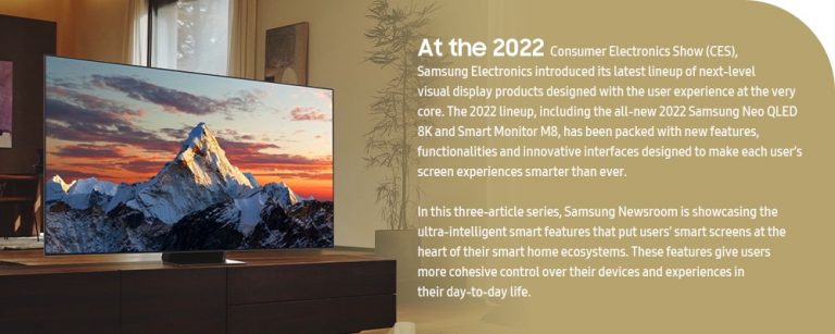 [Samsung Smart Screen Experiences] ② Manage Your Home Like Never Before ...