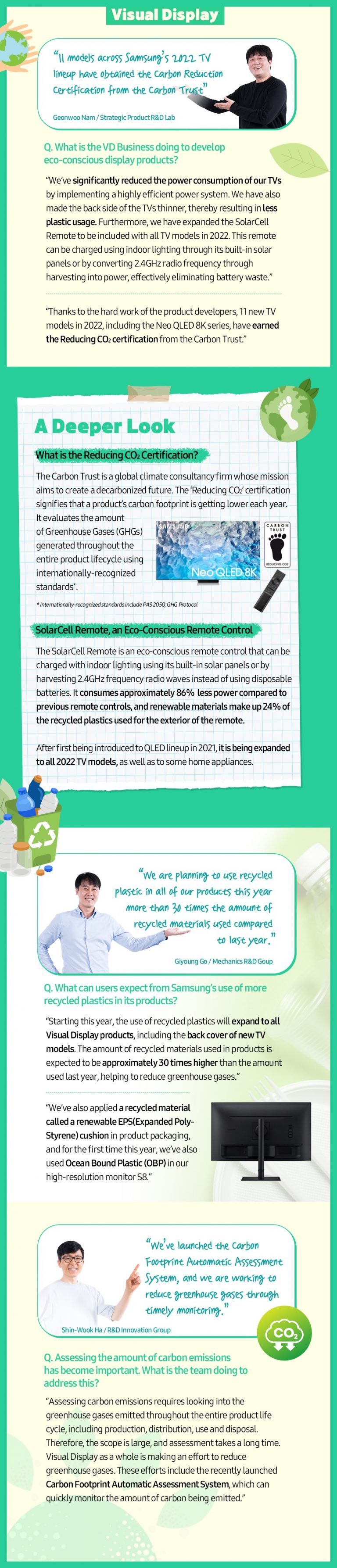 Only One Earth: Samsung’s Efforts To Reduce Carbon Emissions, As Told ...