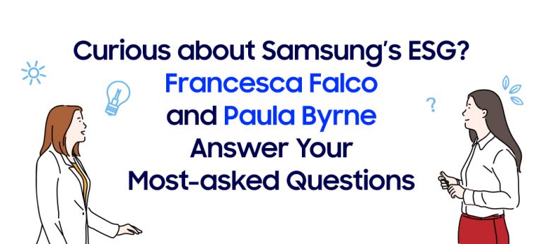[The ABCs of ESG] ② A Better Future Starts in Brussels: Samsung ...
