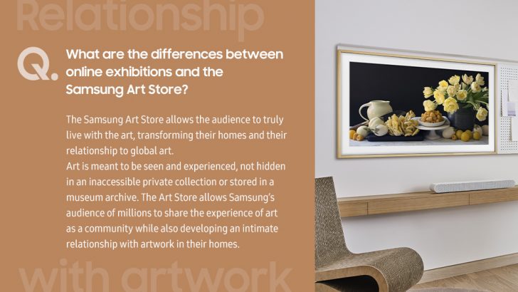 [Everyday Life with Art ②] An Artistic Vision for the Home: How Samsung ...