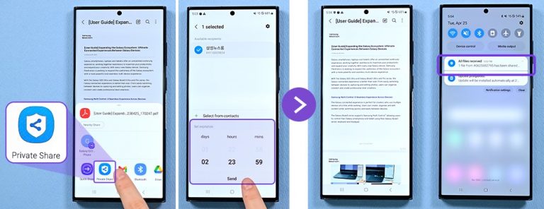 Simpler and Faster File Share With Galaxy’s Quick Share – Samsung Global Newsroom