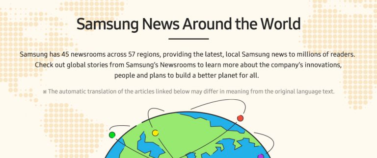 Around the World – Samsung Global Newsroom