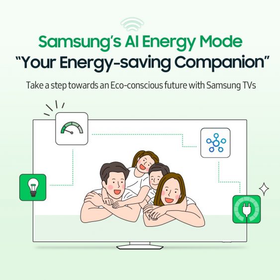 Samsung TV Brings Sustainable Screen Experience With AI Energy Saving ...