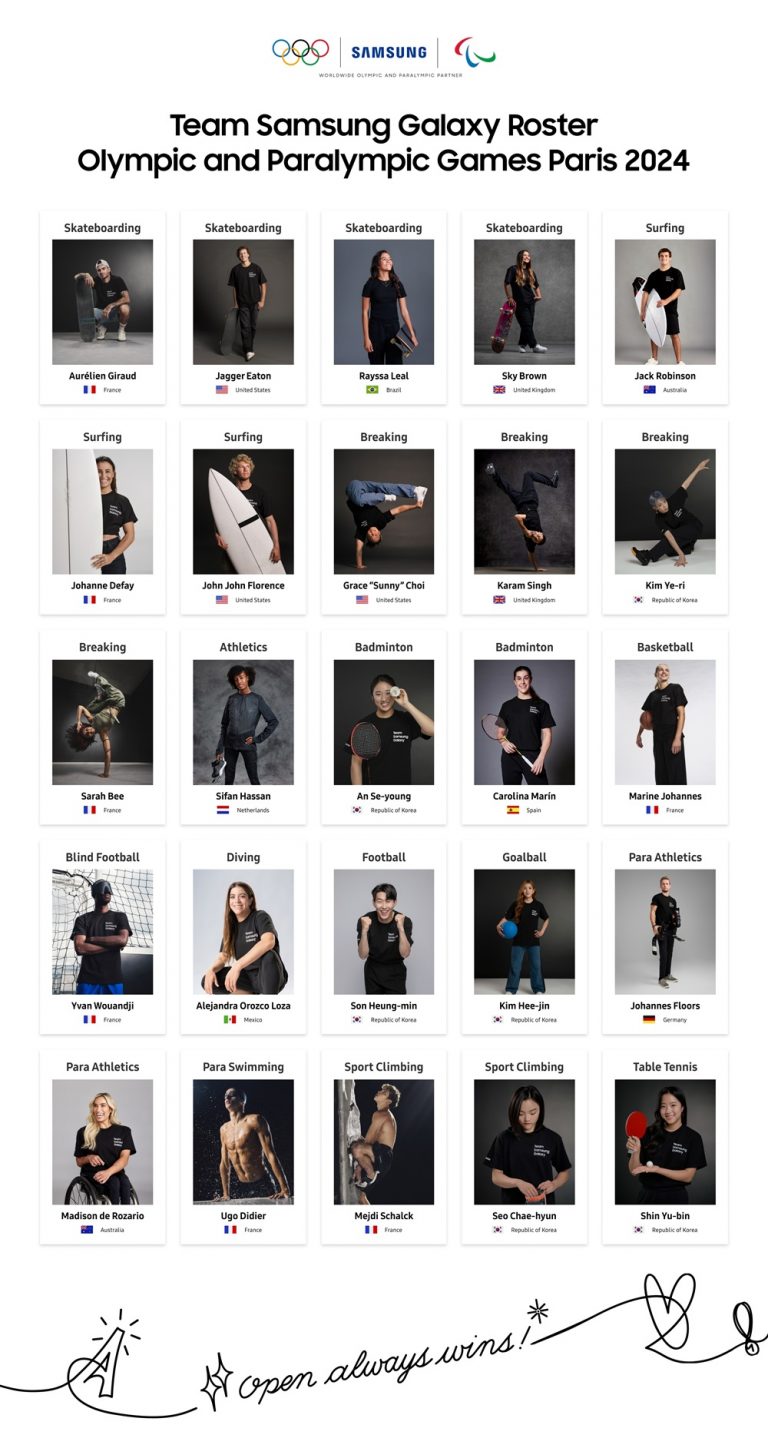 Samsung Creates Infinite Possibilities for Athletes and Fans at Paris ...