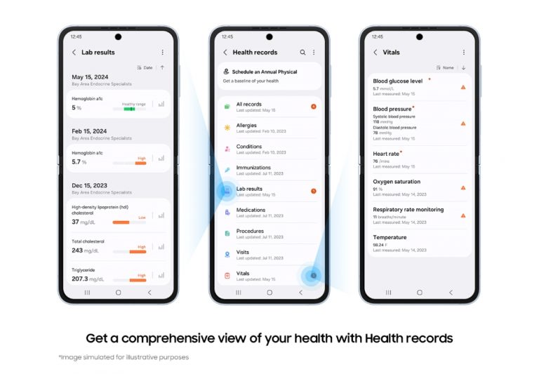 Samsung Health App Update Makes Accessing Health Records, Managing ...